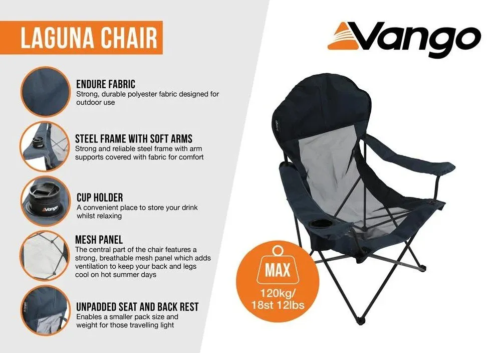 VANGO Laguna Lightweight Chair VANGO Laguna Lightweight Chair ...